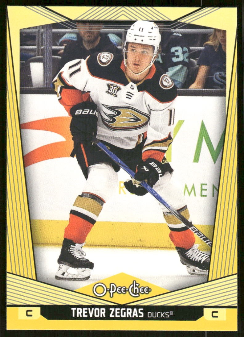 2024-25 O-Pee-Chee Yellow #175 Trevor Zegras | eBay