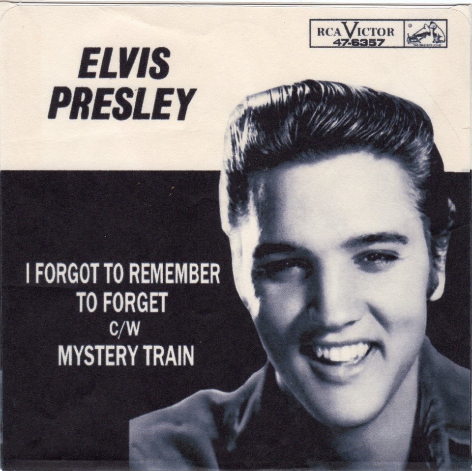 1S Elvis Presley "Mystery Train /I Forgot to Remember" RCA Victor 47 ...
