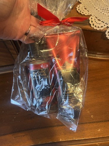BATH & BODY WORKS CLASSIC FLANNEL MEN’S GIFT SET- BODY CREAM-WASH | eBay