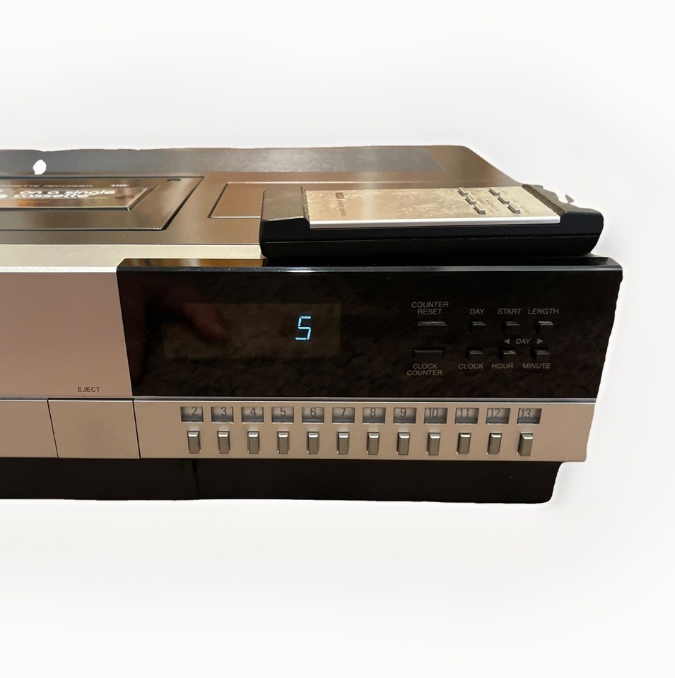 Vintage RCA VJT255 SelectaVision VCR W/ Remote Control - Tested And ...