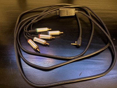 Genuine Sony PSP OEM Component AV Cable Playstation Audio Video ...