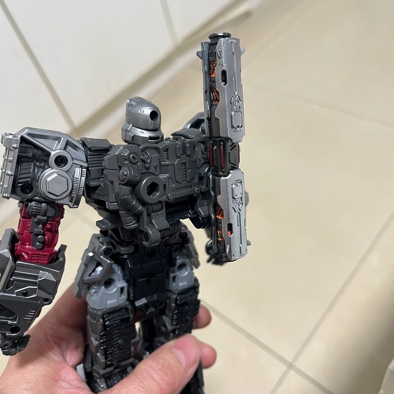 3D DIY Back Cannon LED Arm cannon Sword Weapon Upgrade Kit For SS109 ...