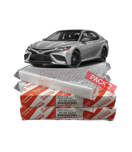 2 Set Genuine OEM Toyota Camry Cabin Air Filter 87139-YZZ37/93 | eBay