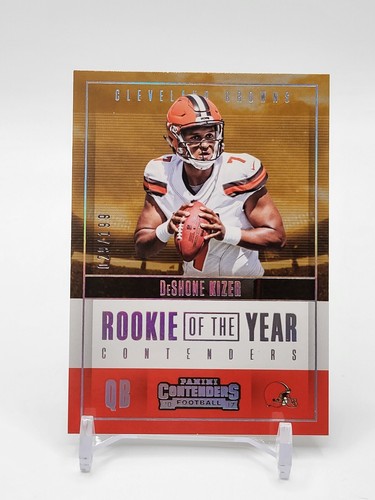 2017 Panini Contenders - Rookie of the Year Contenders Deshone Kizer # ...