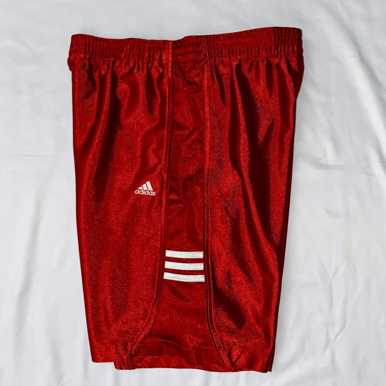 Adidas Vintage Rare Basic Basketball Dazzle Shorts Soft Shiny Red | eBay