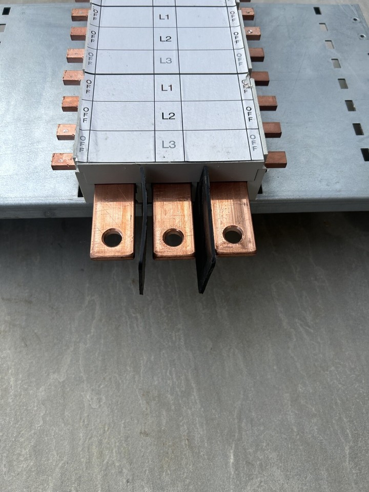 Protek Panel MCCB Distribution Board Box Fuse 6 Way 3 Phase Busbar ...