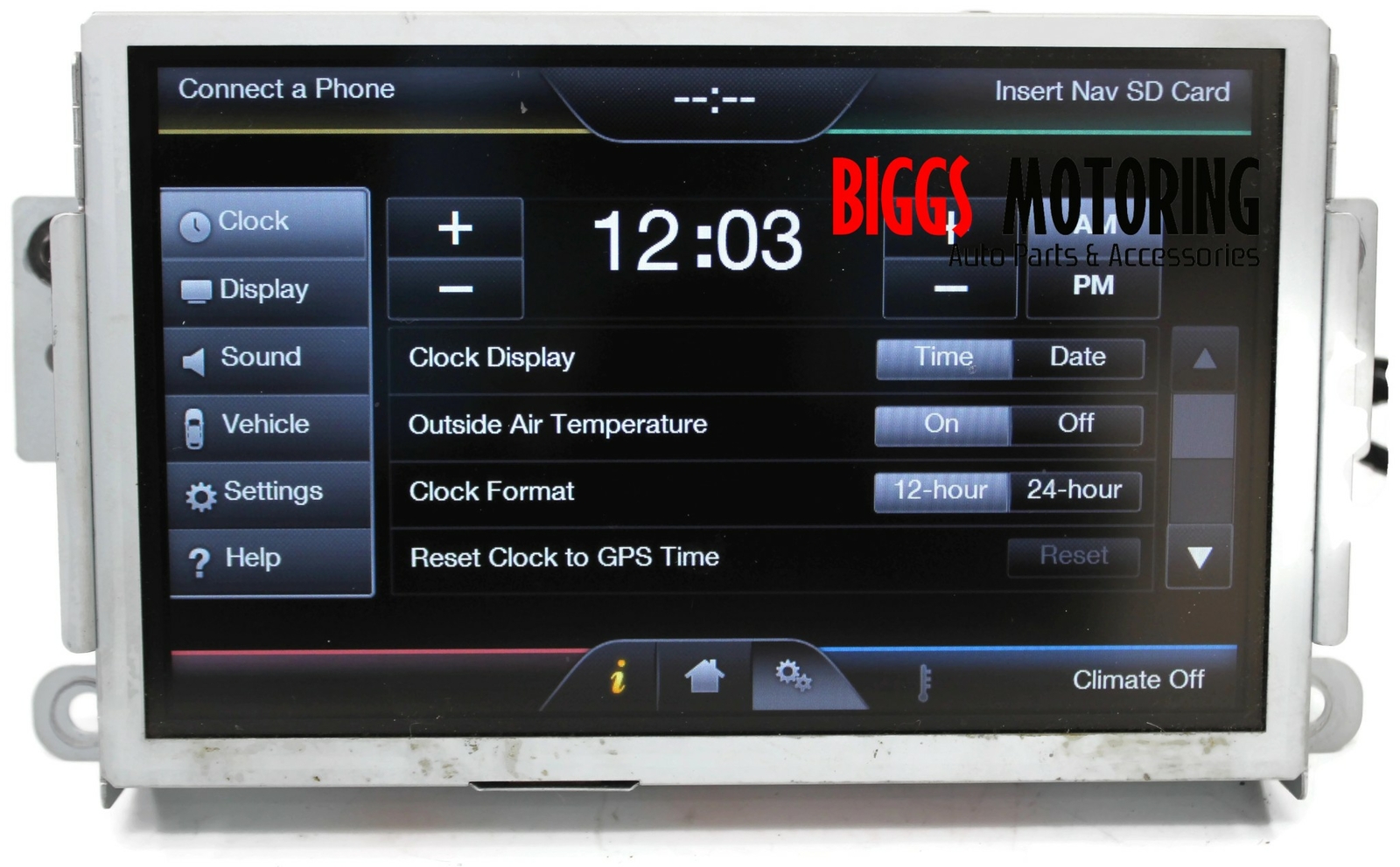 2013-2014 Ford Escape Sync 2 GPS Navigation Radio Display Screen DJ5T ...