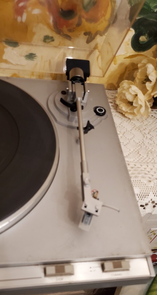 JVC L-A21 Auto Return Stereo Turntable With Dust Cover /FOR PARTS Needs ...