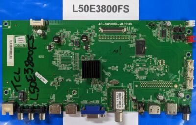TCL TV main board power supply PCB L50B2800F L50E3800FS 50E5900US ...