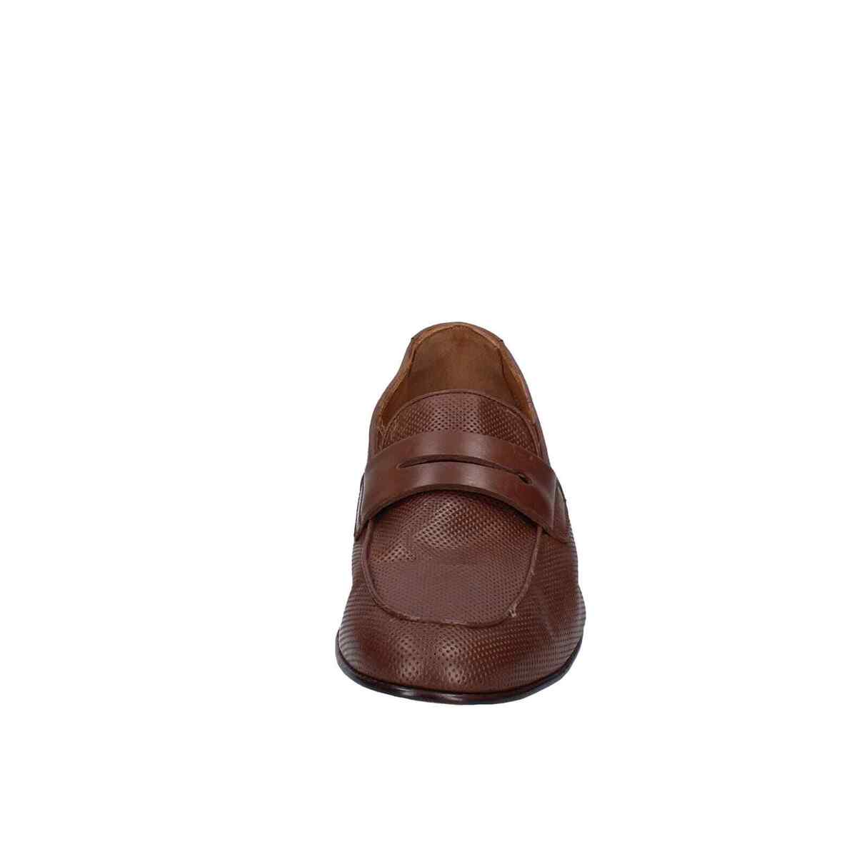 Men's shoes POLLINI 8 (EU 41) loafers brown leather EY39-41 Men's shoes POLLINI 8 (EU 41) loafers brown leather EY39-41