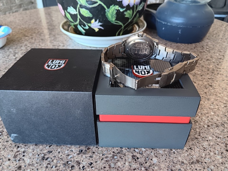 Luminox Navy SEAL 3600 All Solid Titanium Swiss Watch | eBay