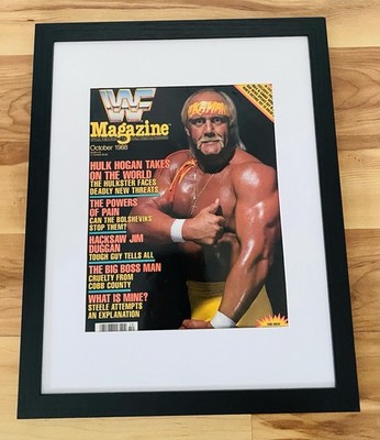 Hulk Hogan 1988 WWF Magazine October Vintage WWE Wrestling Rare Framed ...