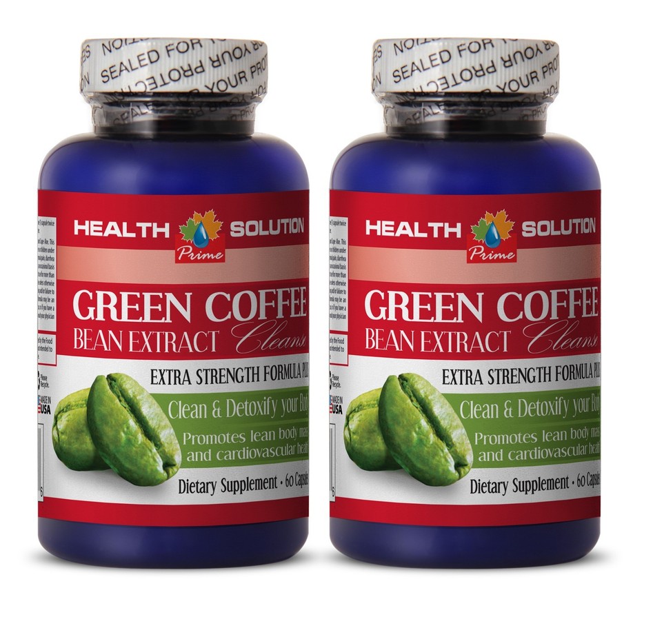 Detoxify Your Body - GREEN COFFEE EXTRACT CLEANSE 400MG 2B - Raw & Pure ...