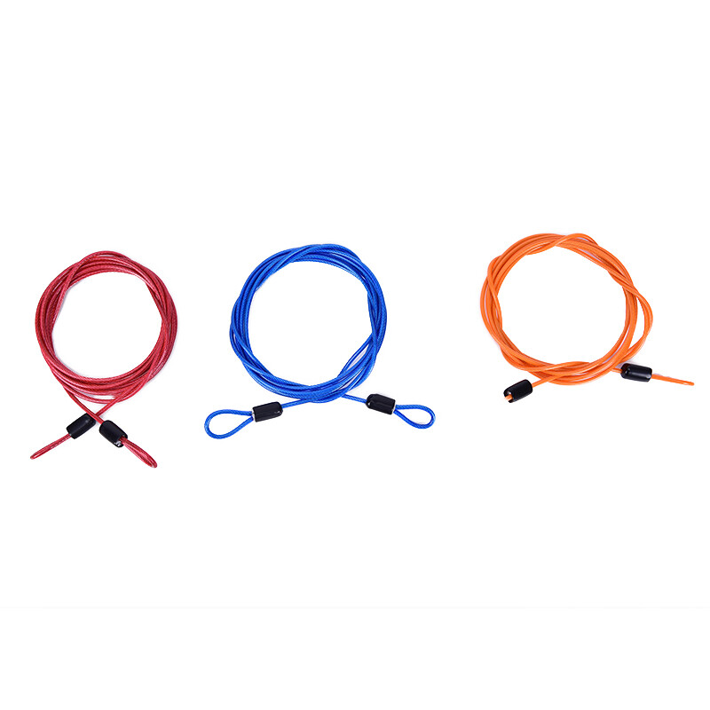 2Meters Security Double Loop Cable Strong Braided Steel For Bike Chain ...