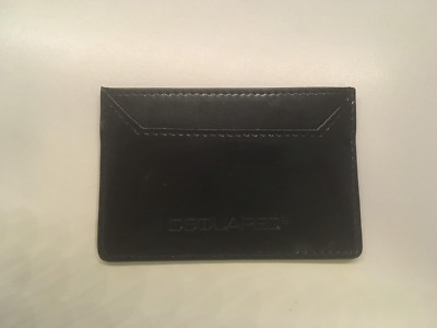 PORTA TESSERE E CARTE DI CREDITO CARD HOLDER IN PELLE DSQUARED | eBay