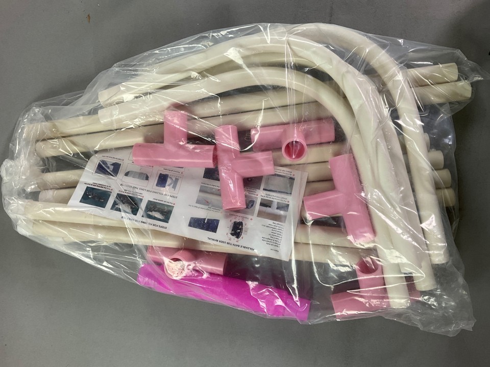 Portable Bathtub Kit, Foldable Soaking Bathing Tub for Adults, Shower ...