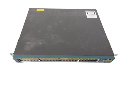 Cisco Catalyst 48 Port PoE network Switch WS-C2960S-48LPS-L tested ...