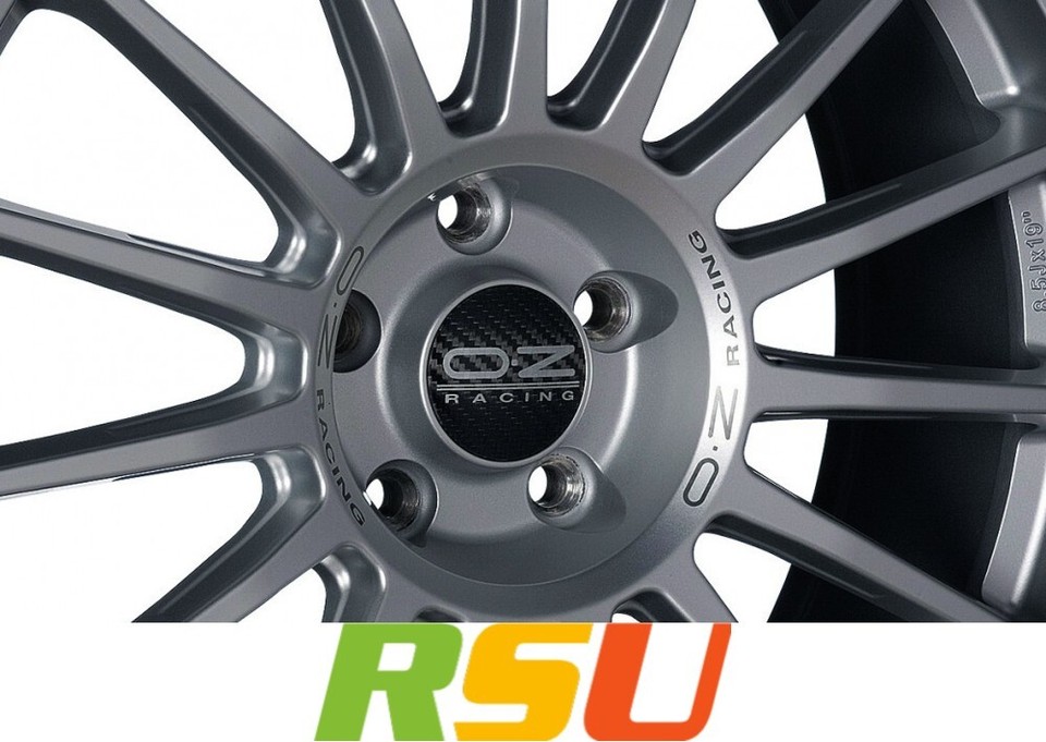 OZ Superturismo LM matt race silver 8x18" ET35 LK5 112 ML 75 Alufelgen ...
