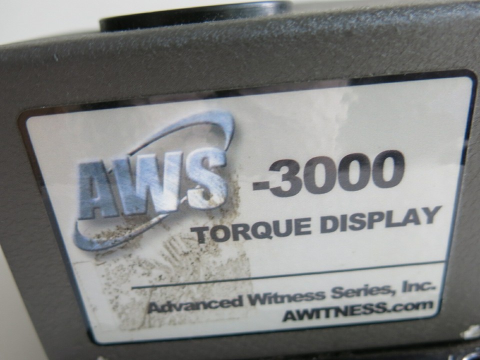 ADVANCED WITNESS AWS-3000 TORQUE | AWS-3000 TORQUE DISPLAY | eBay