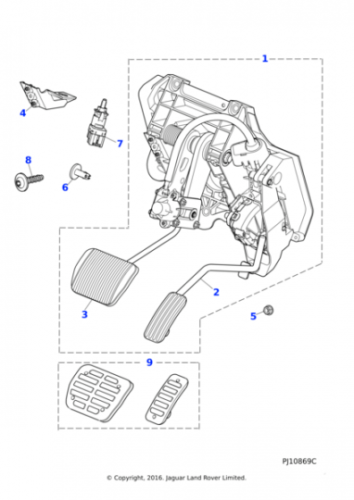 Fits JAGUAR XJ XJR XJR-S XF XFR XFR-S XJ Brake Stop Light Switch ...