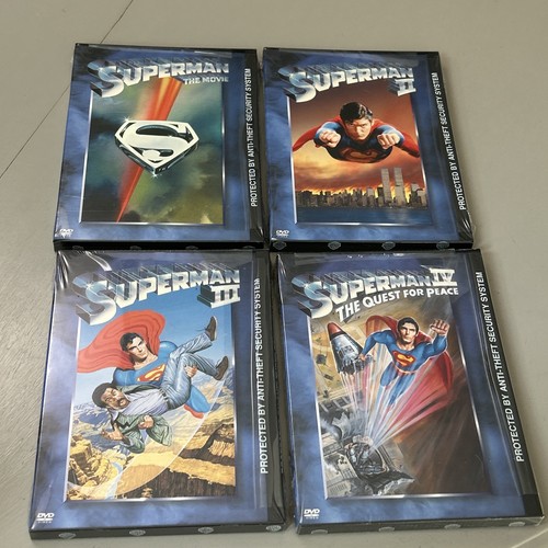 New Sealed The Complete Superman Collection DVD Set # 1-4 Christopher ...