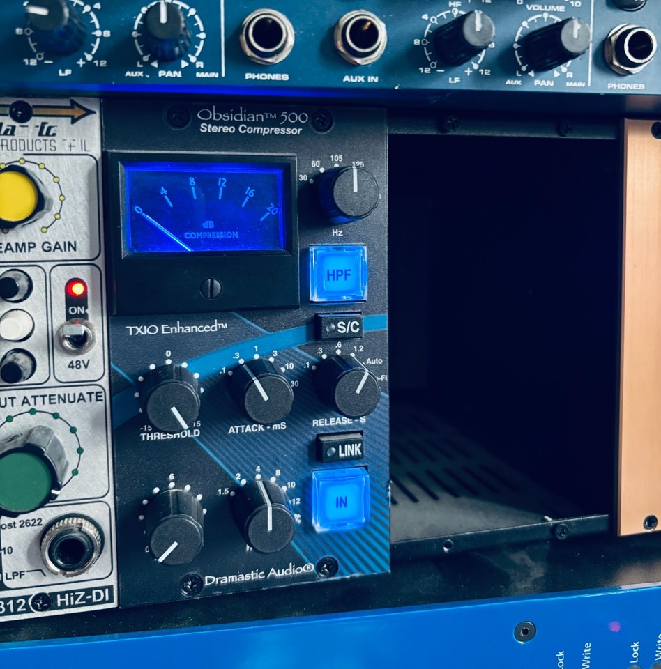 Dramastic Obsidian VCA Compressor 500 Series API SSL NEVE RARE | eBay UK