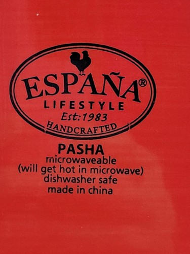 2 Espana Lifestyle Pasha Pattern 8" Square Shallow Soup/Salad Bowls. 86 ...