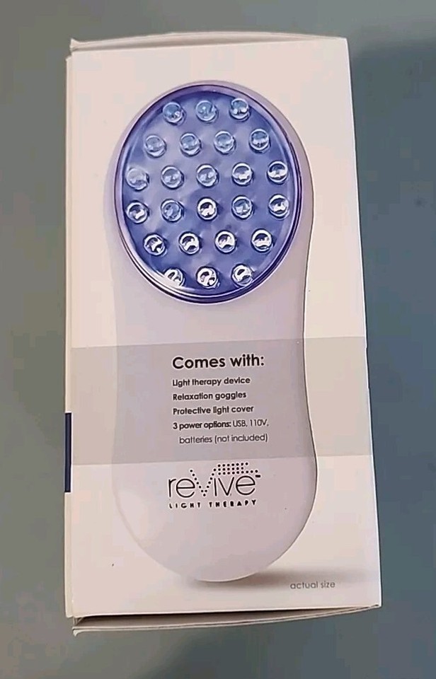 Revive LIGHT THERAPY Acne Treatment Skincare Device Clinically Proven ...