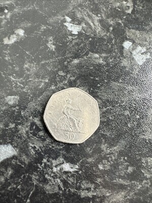 1997 Rare Valuable 50p Britannia Shield Fifty Pence Coin | eBay UK