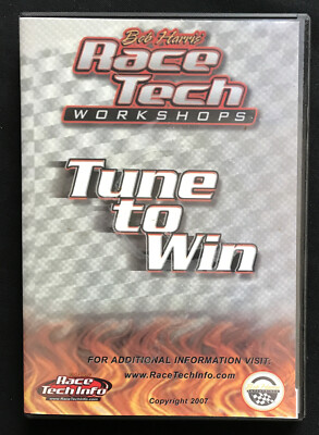 Bob Harris' Modified Race Tech Workshops: Tune to Win (DVD, 2008, 4 ...