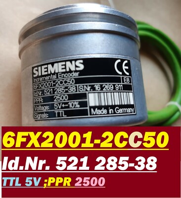 SIEMENS Encoder 6FX 2001-2CC50;6FX2001-2CC50;521285-38;52128538; 6FX ...