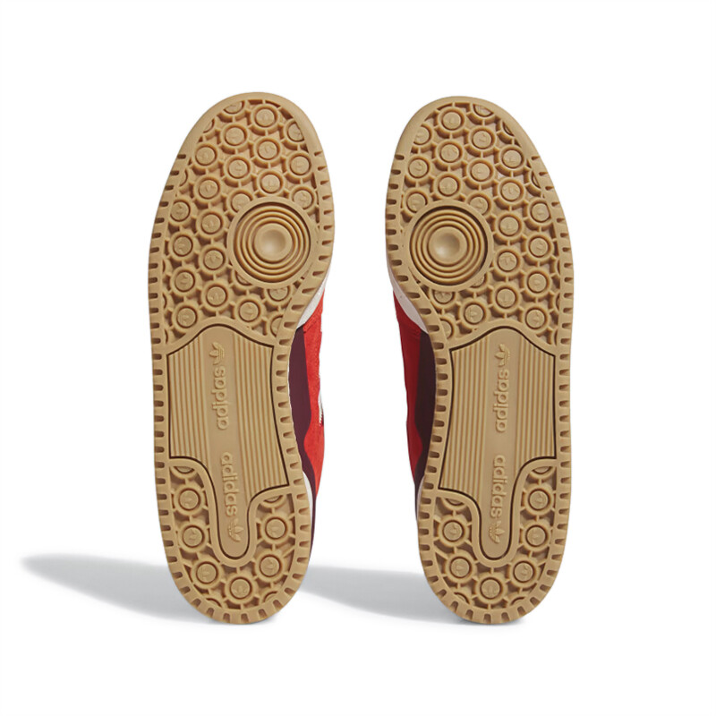 Adidas Originals Forum Low CL (Red/Off White/Gum) Men's Shoes IE7176 | eBay