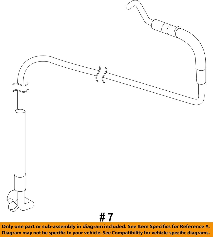 CHRYSLER OEM 05-06 300 Condenser, Compressor Lines-Suction Line ...