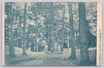 The Grove Long Point Ferrisburg Vermont Undivided Back Scenic Postcard ...