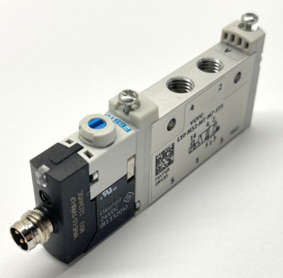 FESTO VUVG-L10-M52-MT-M7-1P3 + VAVE-L1-1VR8-LP 12/24VDC , FESTO 574359 ...