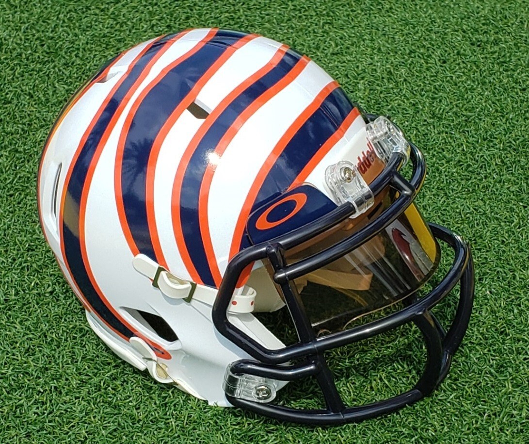 AUBURN TIGERS TIGER STRIPE CONCEPT FOOTBALL MINI HELMET | eBay