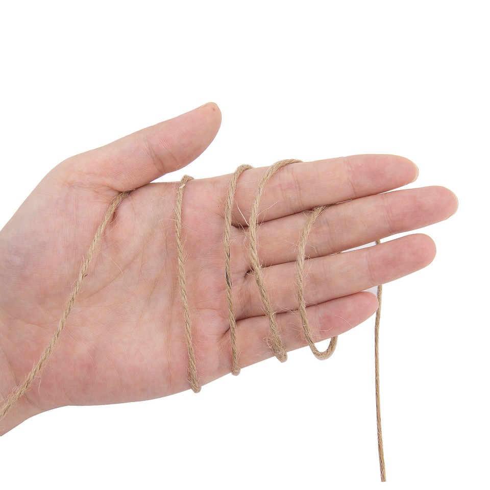 Time to Sparkle 500FT-5000FT Natural Brown 3ply Shabby Twine String ...