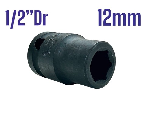 12mm x 1/2” Drive Impact Socket CRV 40mm Long Sockets Tools | eBay