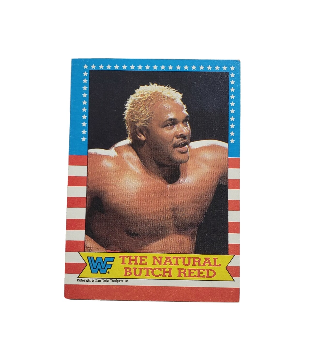 WWF The Natural Butch Reed Trading Card #18 1987 | eBay
