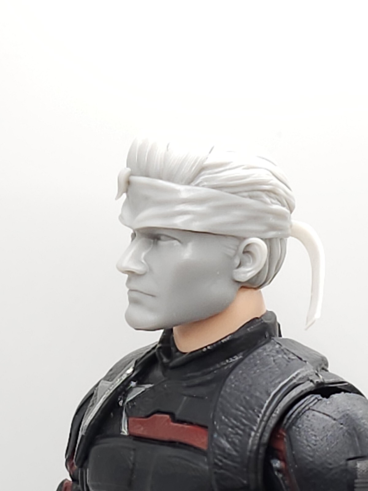 3d Printed SOLID SNAKE HEAD #41 1:12 6" GI Joe Classified Vietnam STORM ...