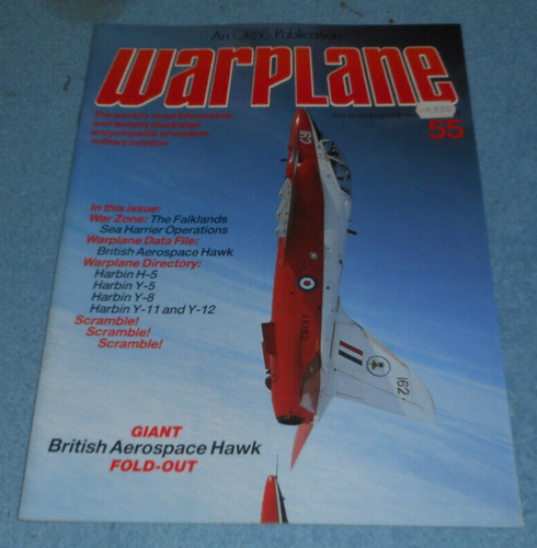 Warplane Magazine #55 British Aerospace Hawk Fold-Out Poster & Cutaway ...