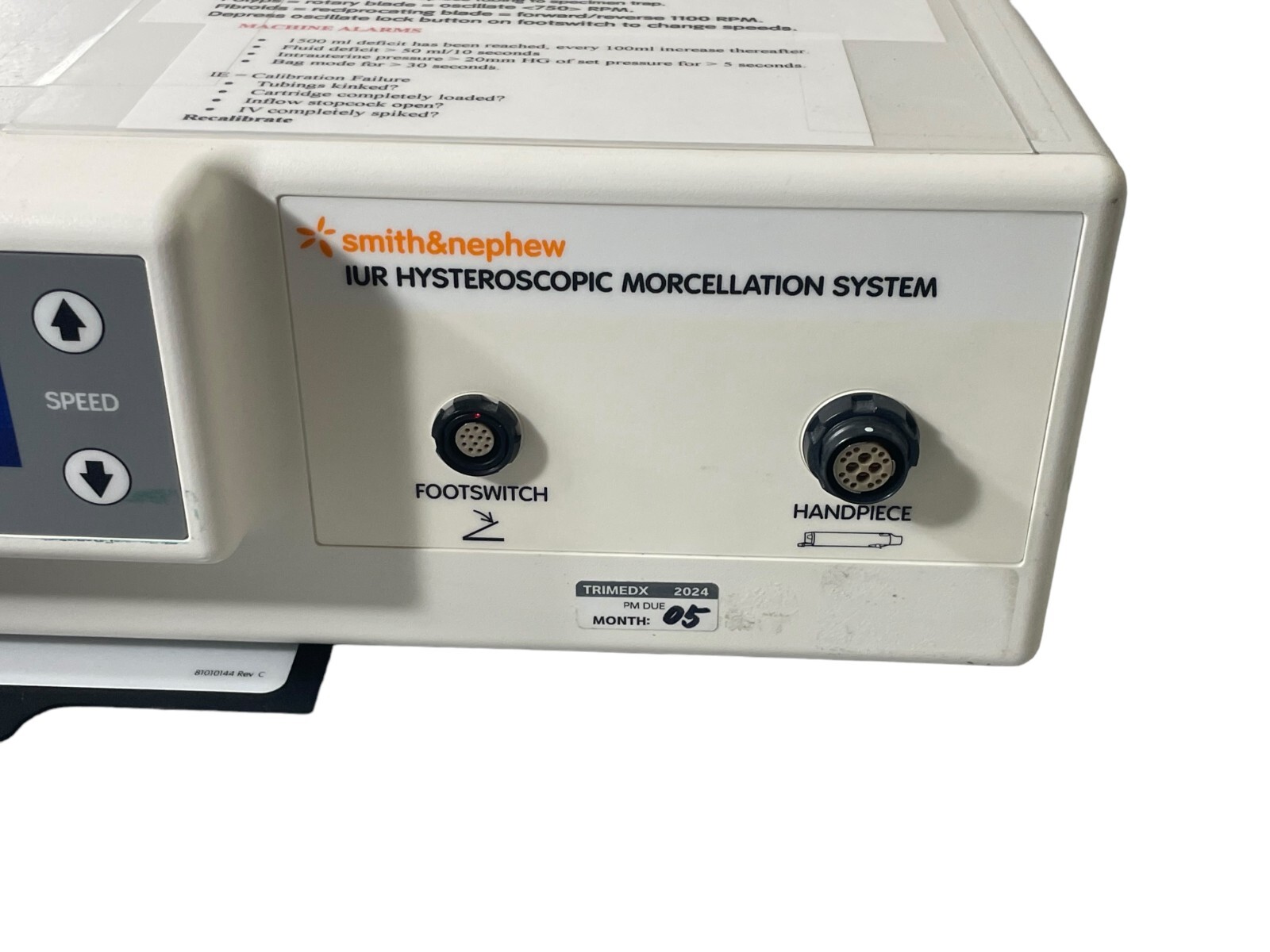 2009 Smith & Nephew 7209808 TruClear System Hysteroscopic Morcellator ...