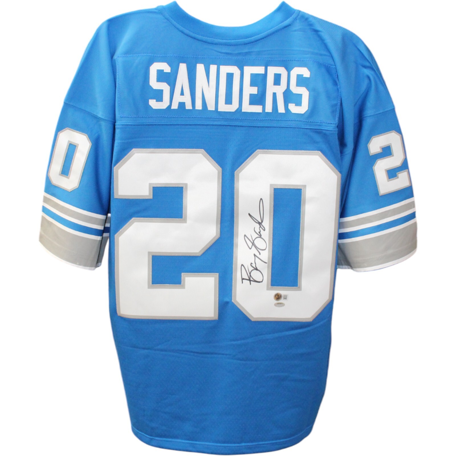Barry Sanders Autographed Memorabilia | Signed Photo, Jersey ...