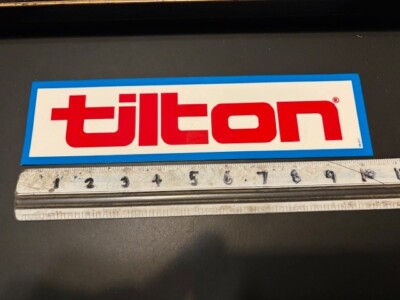 TILTON ENG’G Decal Sticker racing offroad drags nhra overland hotrods ...