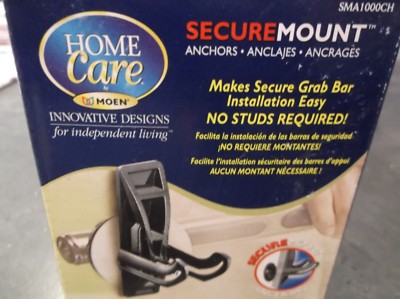 MOEN SMA1000CH HOME CARE SECURE MOUNT GRAB BAR ANCHOR KIT CHROME | eBay