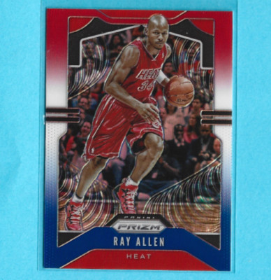 2019-20 Panini Prizm Ray Allen Red/White/Blue #22 Miami Heat | eBay