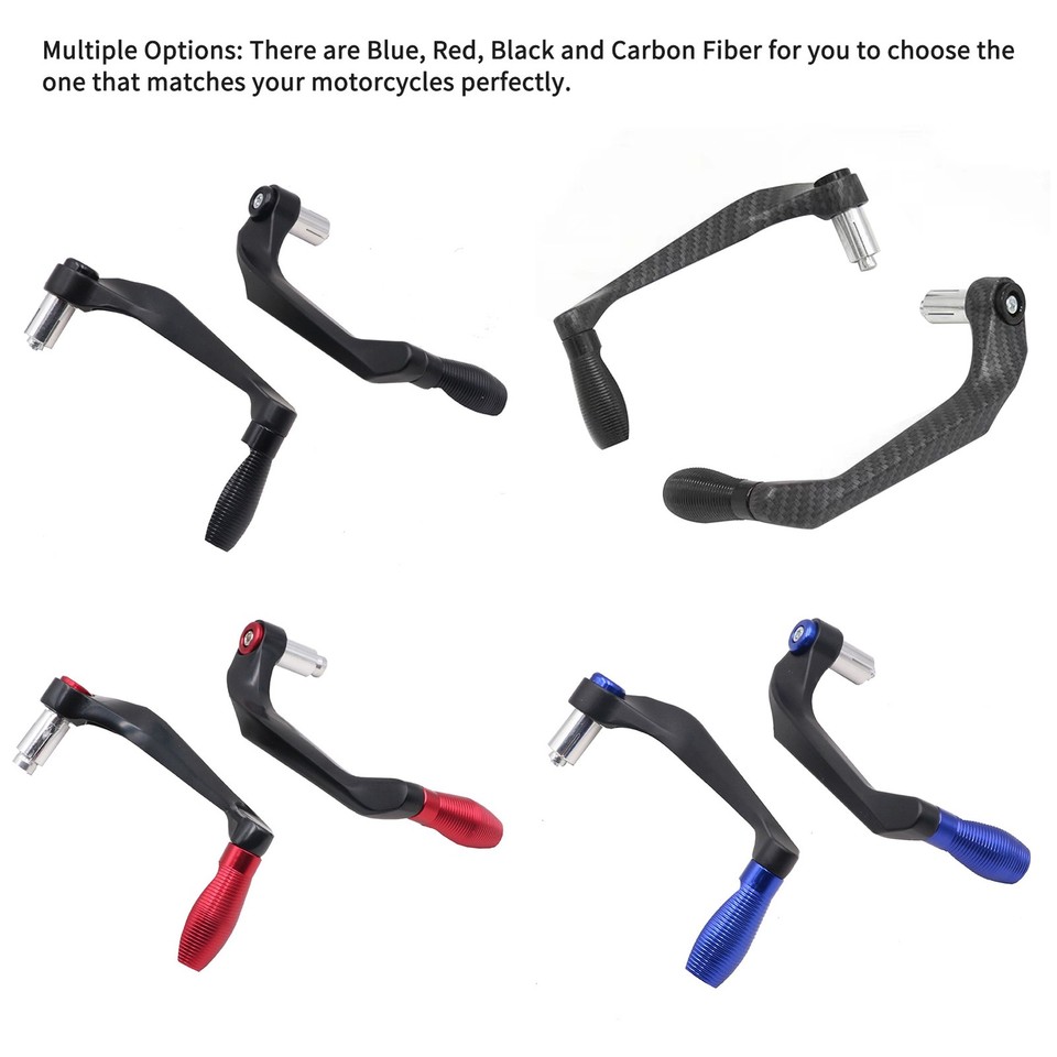 Universal Motorcycle Handlebar Brake Clutch Lever Hand Guard Protector ...