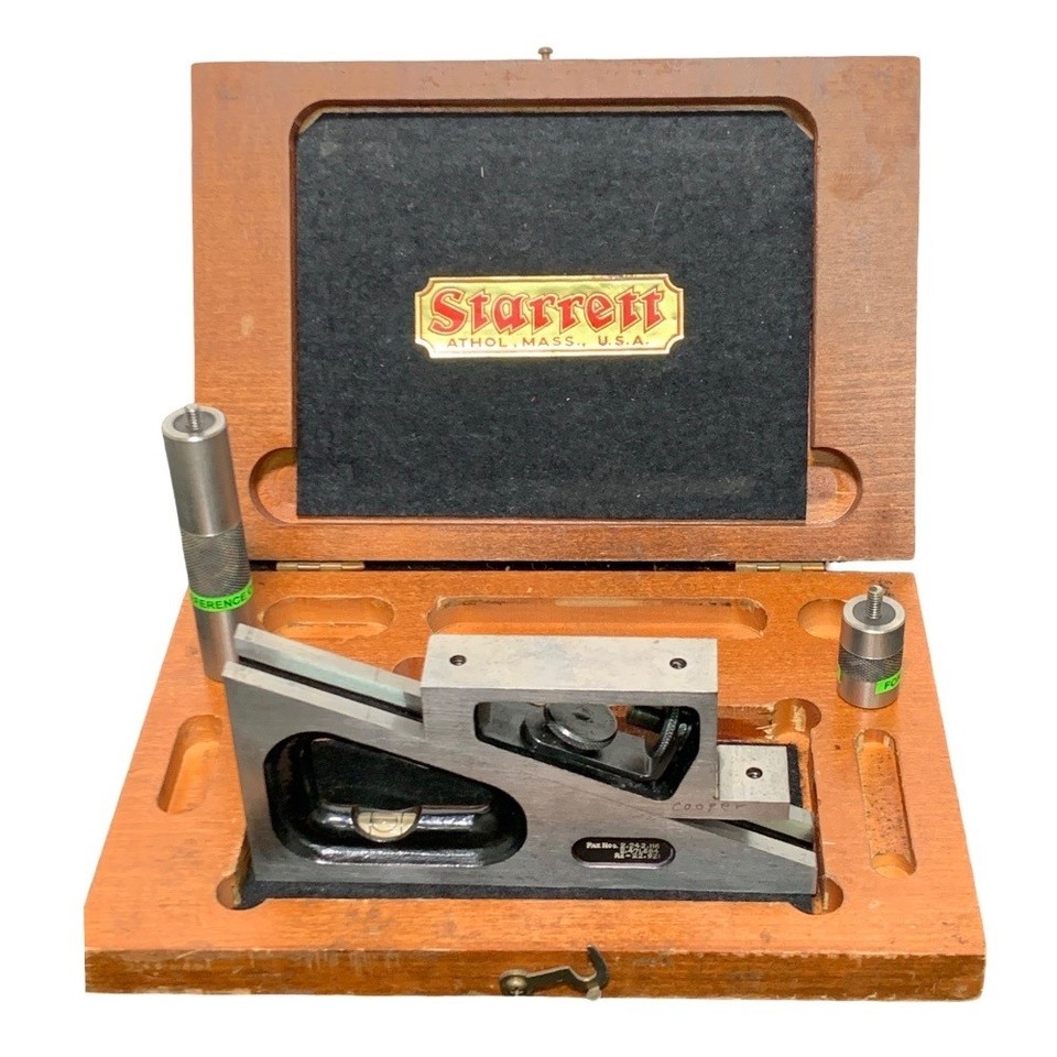 Starrett No. 995 – Used Precision Tool with Accessories in Box | eBay