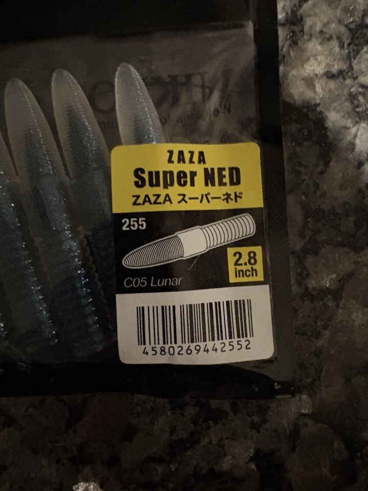 Nikko Baits Super Ned In Lunar Soft Plastic Ned Rig Bait Scented Finesse Fishing | eBay