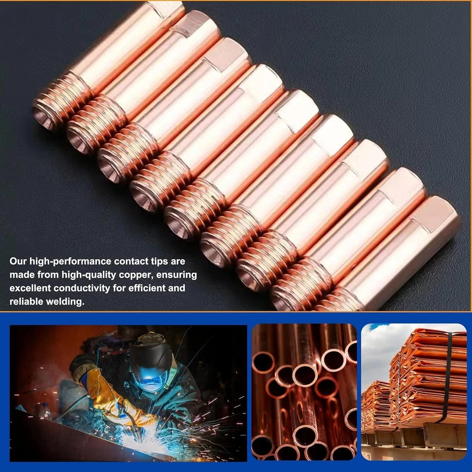 Mig Welder Tips 30-Pack Welding Tips .035" Contact Tip for Mig Welding ...
